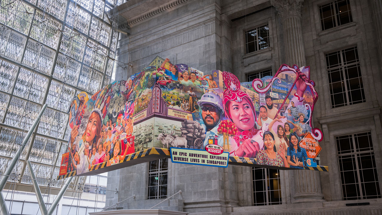 SINGAPORAMA by Navin Rawanchaikul | National Gallery Singapore